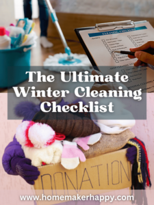 The Ultimate Winter Cleaning Checklist